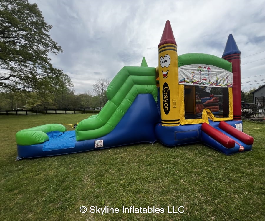 Crayon Combo Bounce House - Bounce House Rentals in Fairview, TN and ...